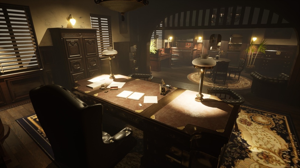 Mafia's Vintage Office Environment