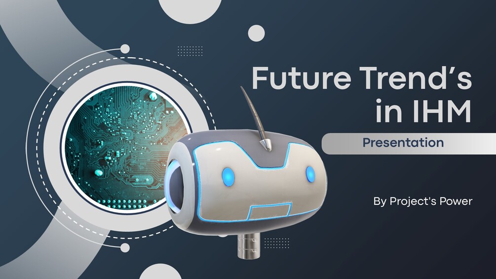 Future Trends in Human-Machine Interaction – PowerPoint Template
