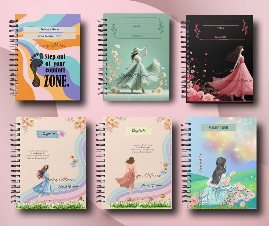 Notebook Cover & Lines - Design 0001