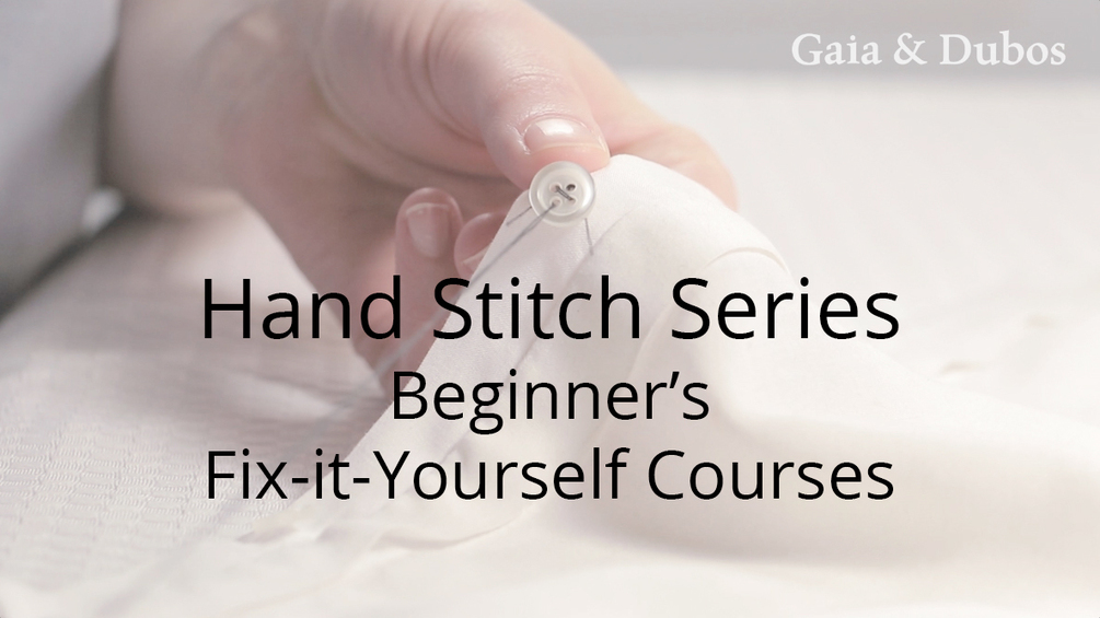 Repair Your Clothes! Virtual Sewing Courses for Beginners - Hand Stitch ...