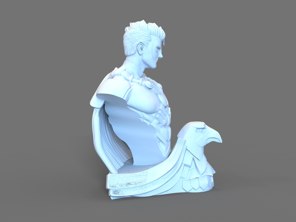 Red Robin from DC Comics Batman stl 3d printing by CG Pyro 3D print model