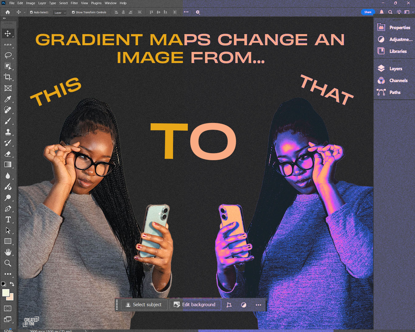 Createdbyfimi Gradient Maps