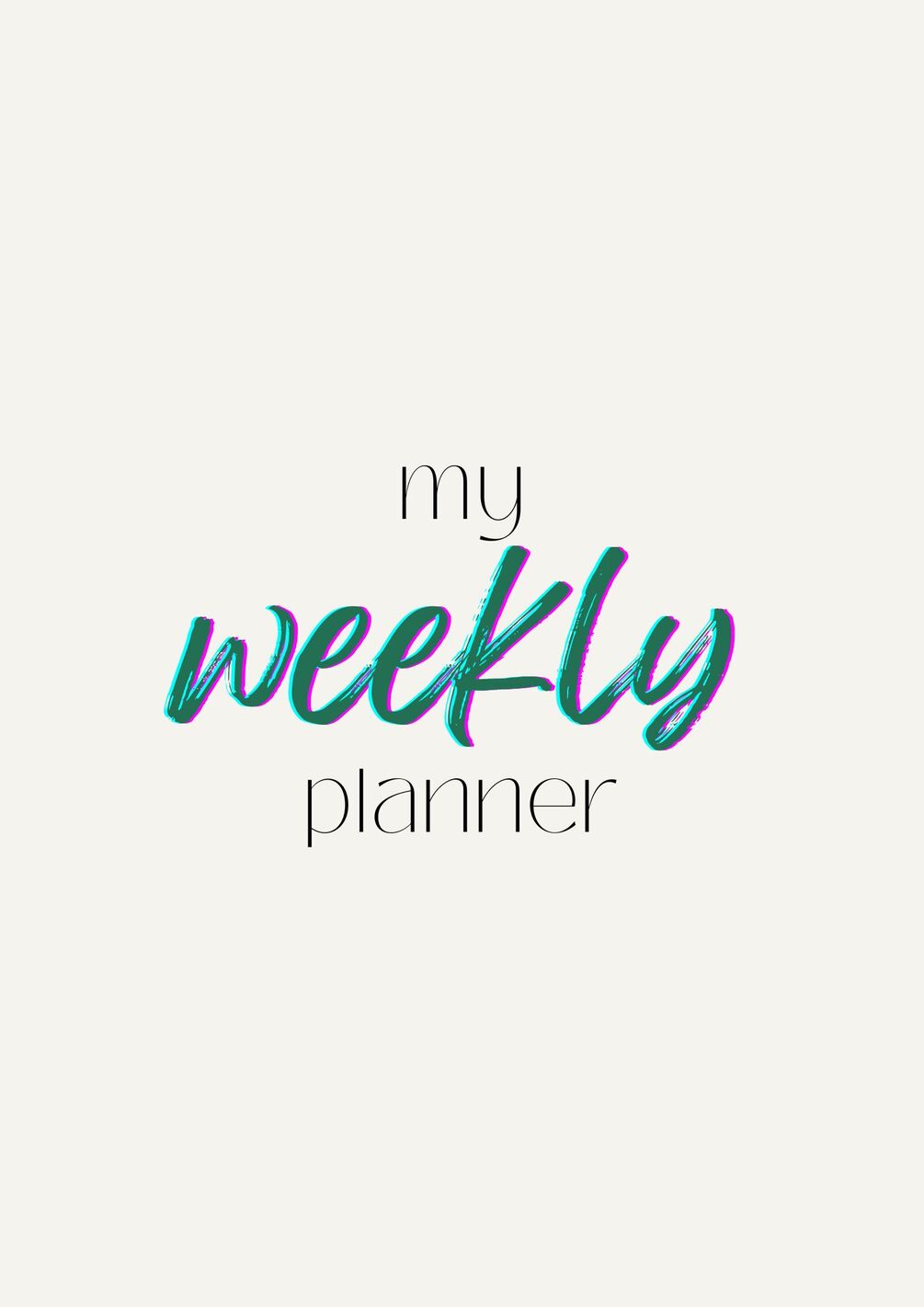 weekly planner bydigitalcitizen