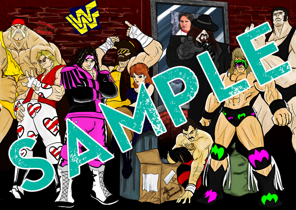 Classic WWF/WWE wrestlers Capcom Style