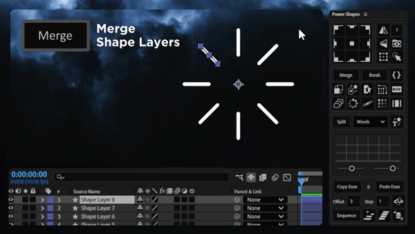 Power Shapes | After Effects Script