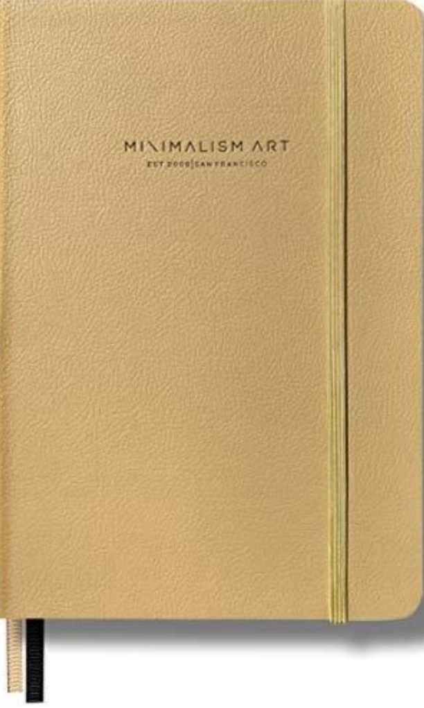 Minimalism Art, Premium Hard Cover Notebook Journal, Small Size