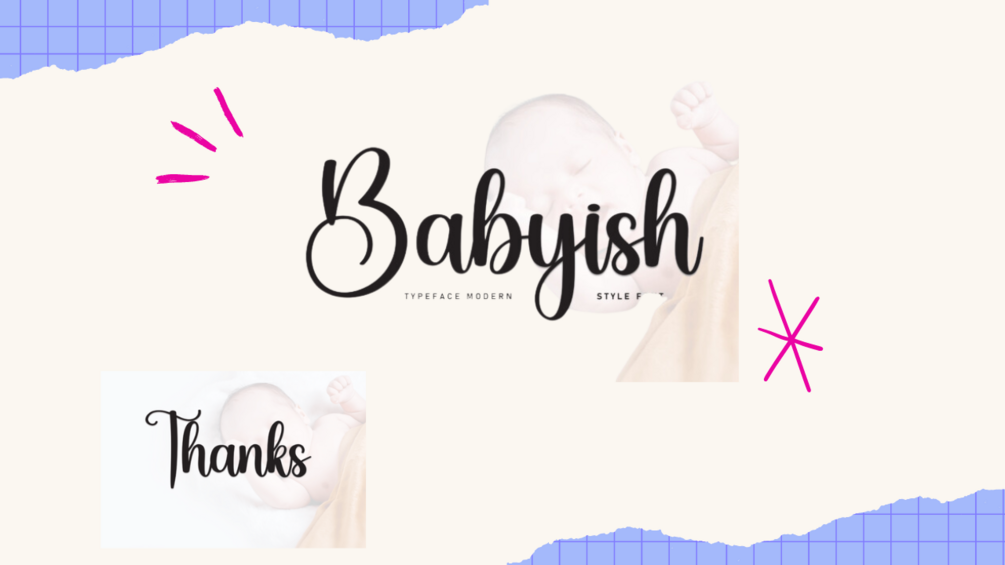 Babyish Font