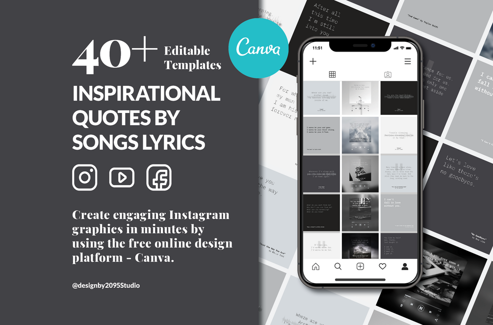 40+ Inspirational Quotes By Songs Lyrics | Gray Tone
