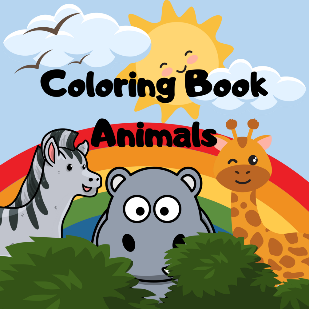 Coloring Book Animals for kids A-Z