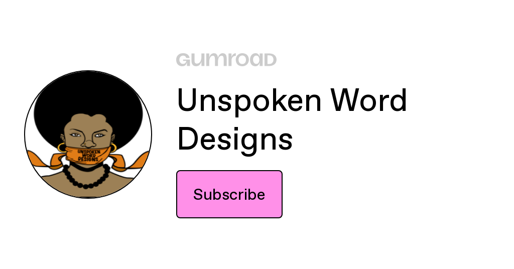 Unspoken Word Designs