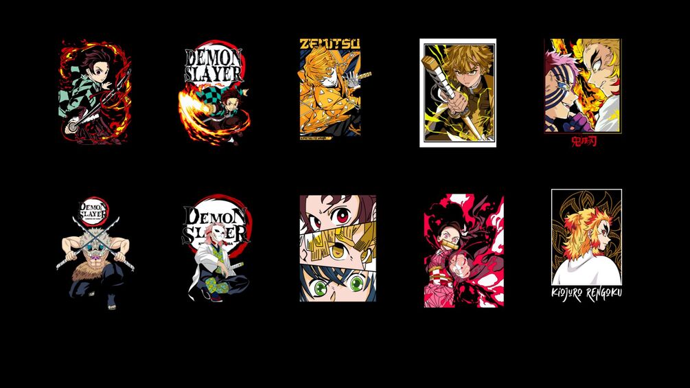 25 demon slayer design bundle