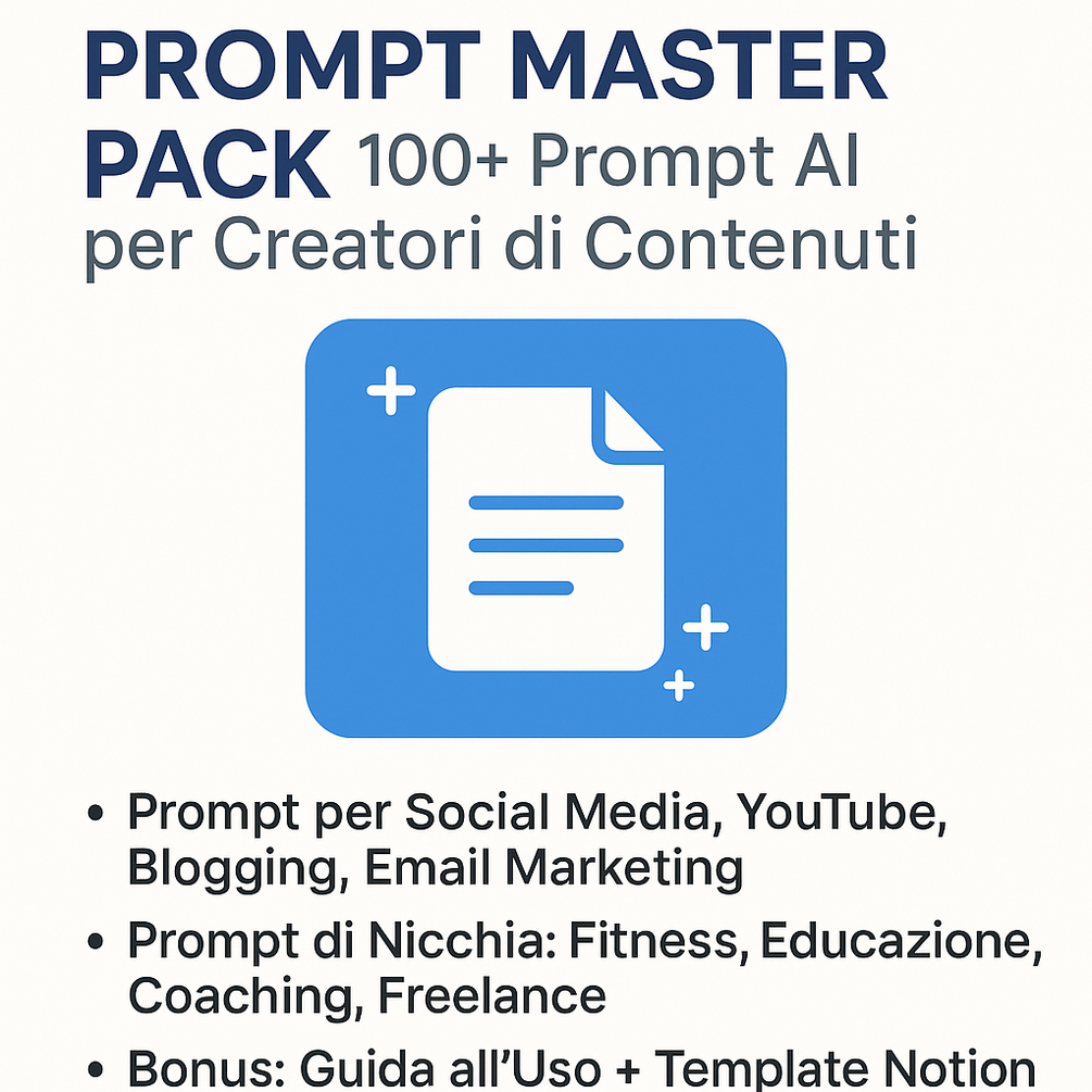 Prompt Master pack 100+AI