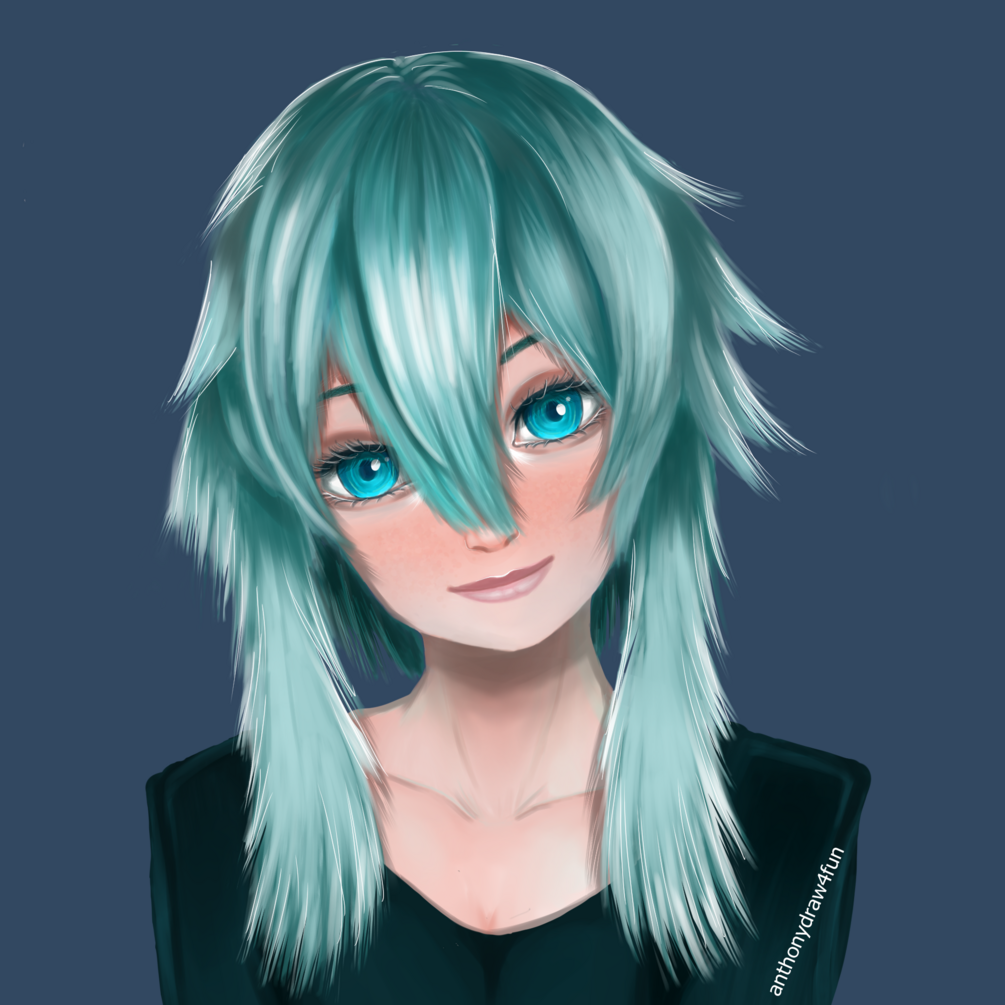 Ilustration Clip Studio Paint - Anime girl