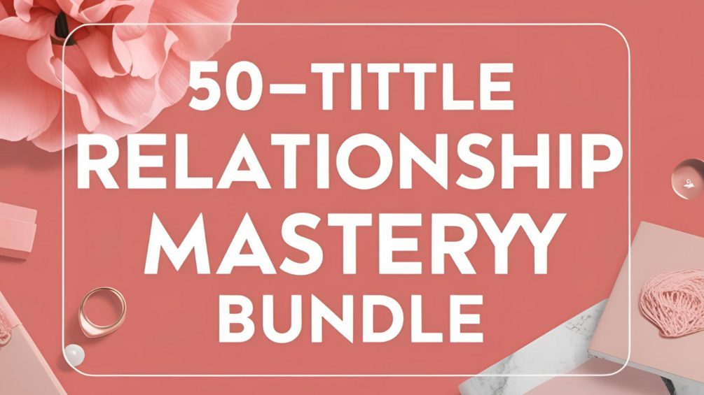 50-Title Relationship Mastery Bundle: Transform Your Love Life Starting Today