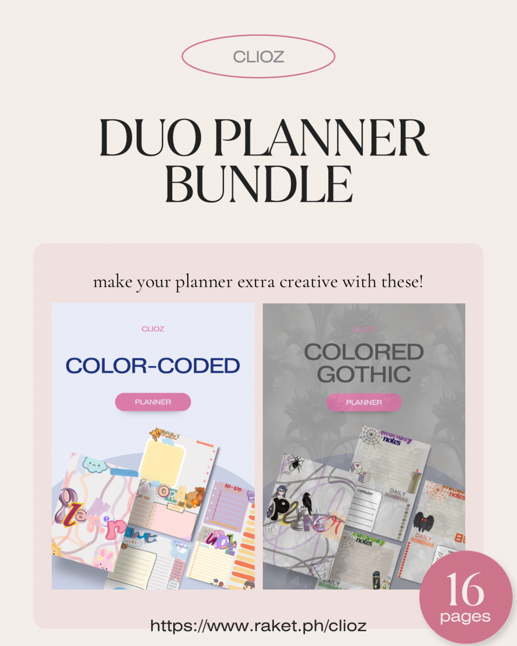 Duo Planner Bundle