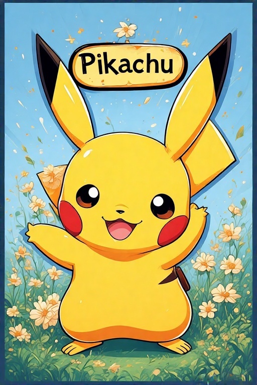 Pokemon Coloring Book - Pikachu