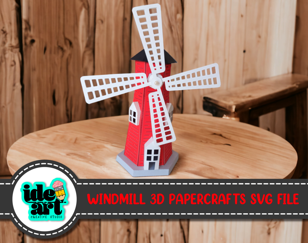 WINDMILL 3D PAPERCRAFTS