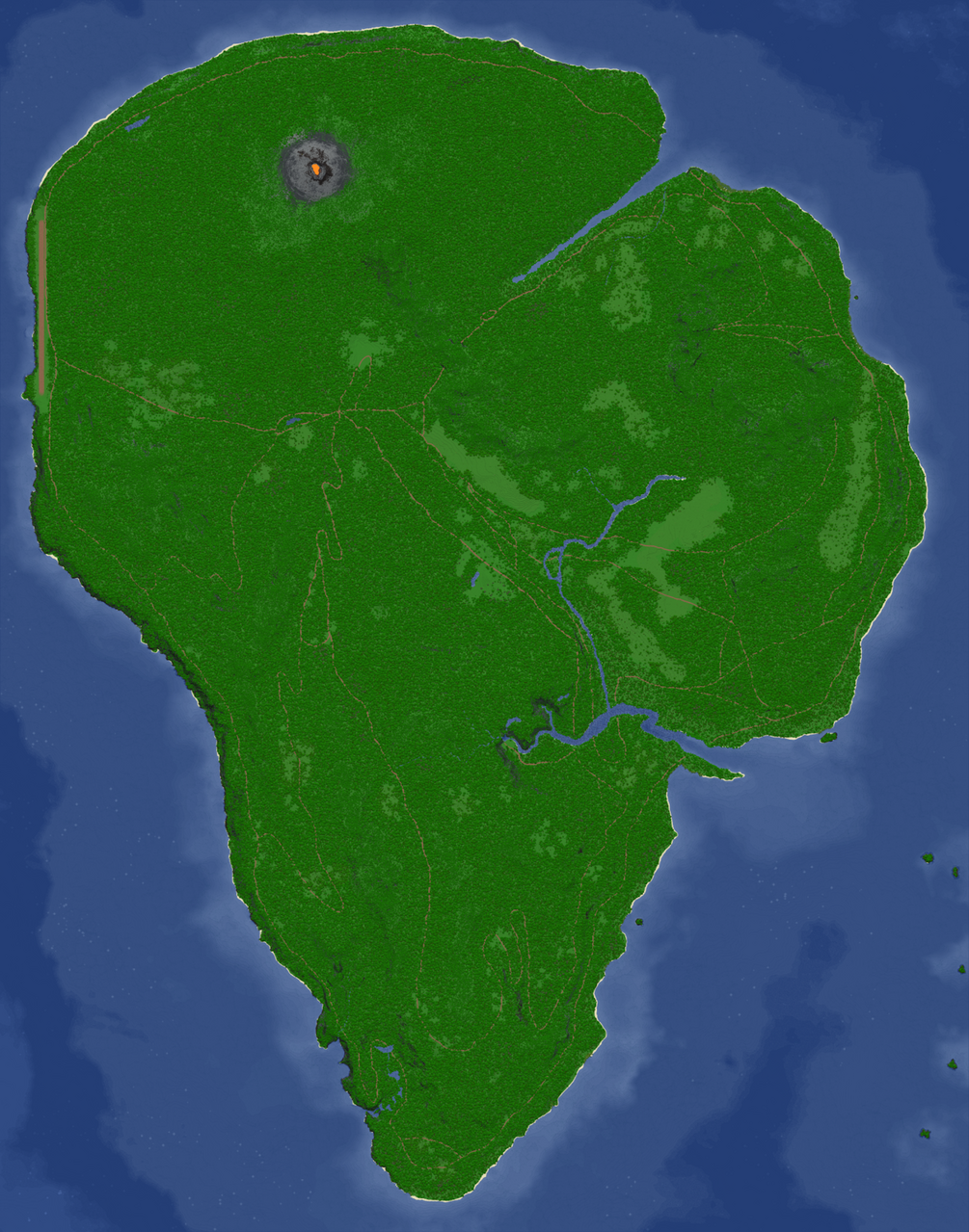 Isla Nublar 1.18 | Fossils & Archeology mod version