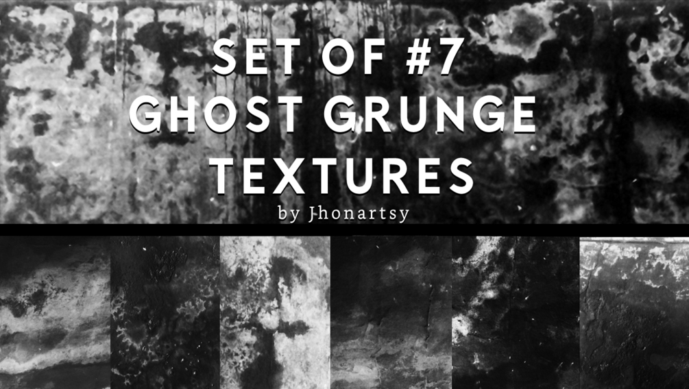 Set of #7 Ghost Grunge Textures