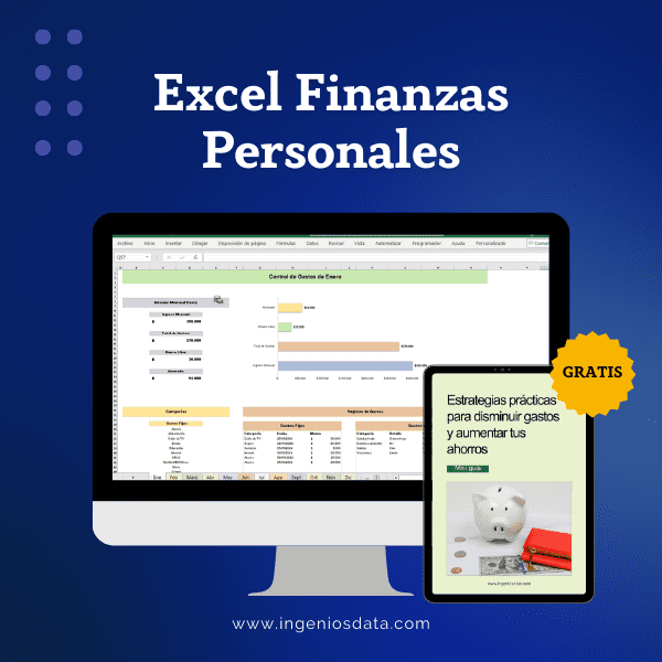 Excel para finanzas personales + Ebook GRATIS