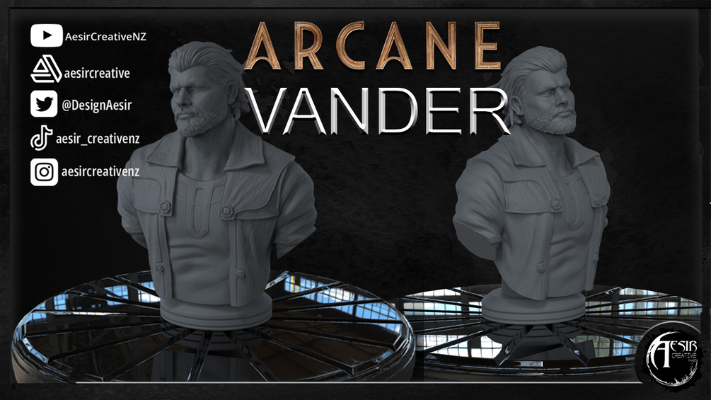 Vander_Arcane_STL - Personal Use License
