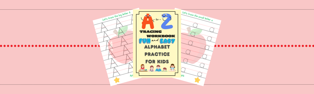 A-Z Tracing Workbook: Fun and Easy Alphabet Practice for Kids!
