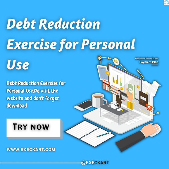Debt Reduction Exercise for Personal Use