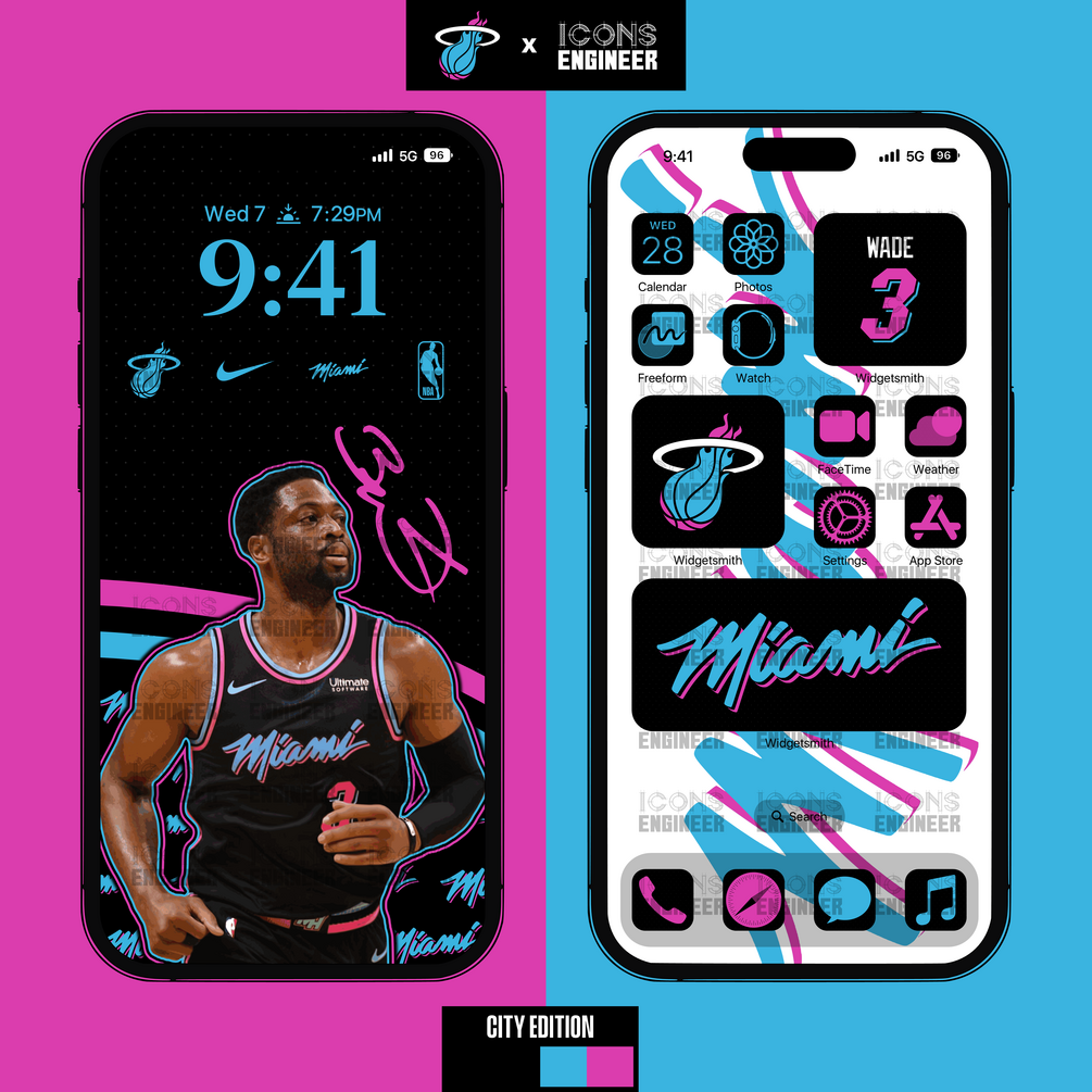 Miami Heat Theme Pack | City Edition