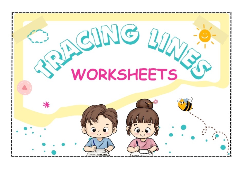Tracing the Lines Worksheets Printable
