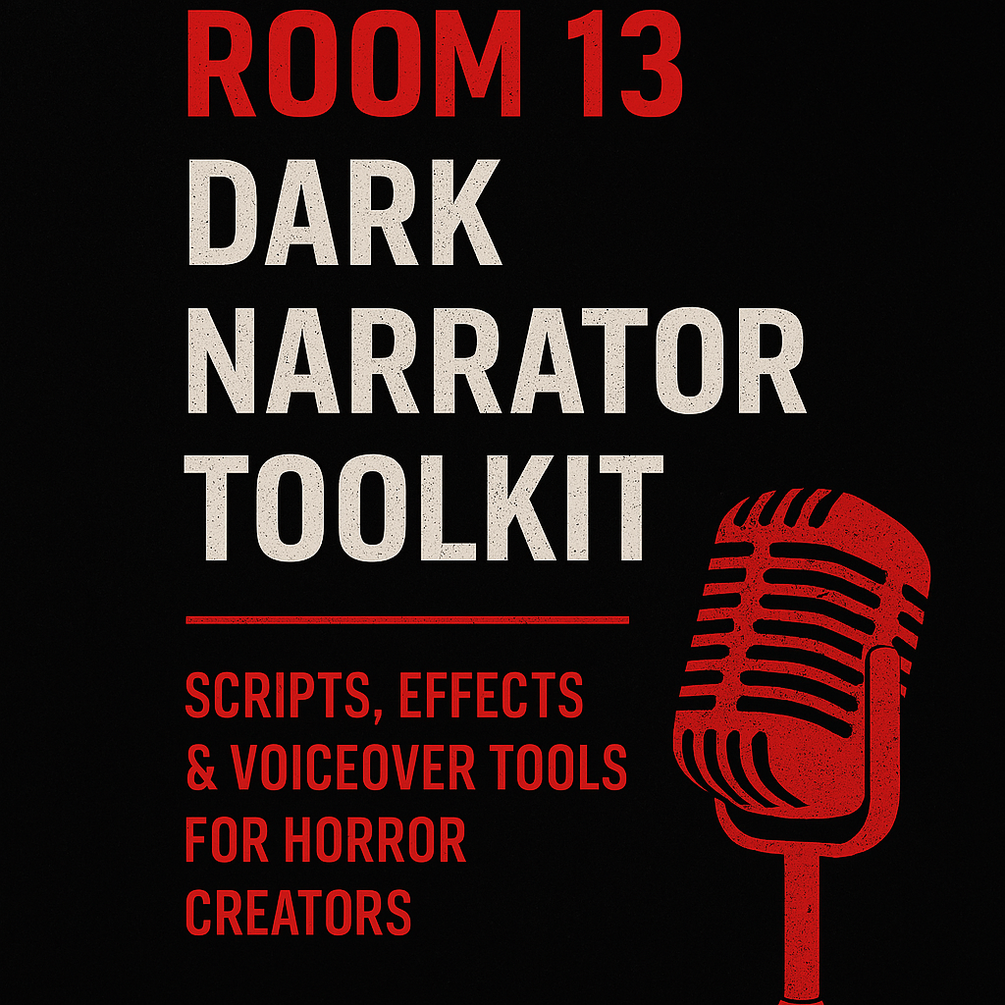 Room 13: Dark Narrator Toolkit – Scripts, FX & Voice Tools for Horror ...