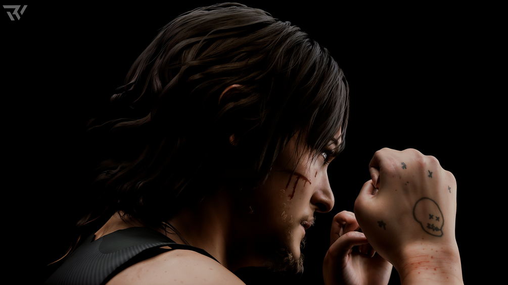 Sam Porter / Norman Reedus Game-Ready 3D Model