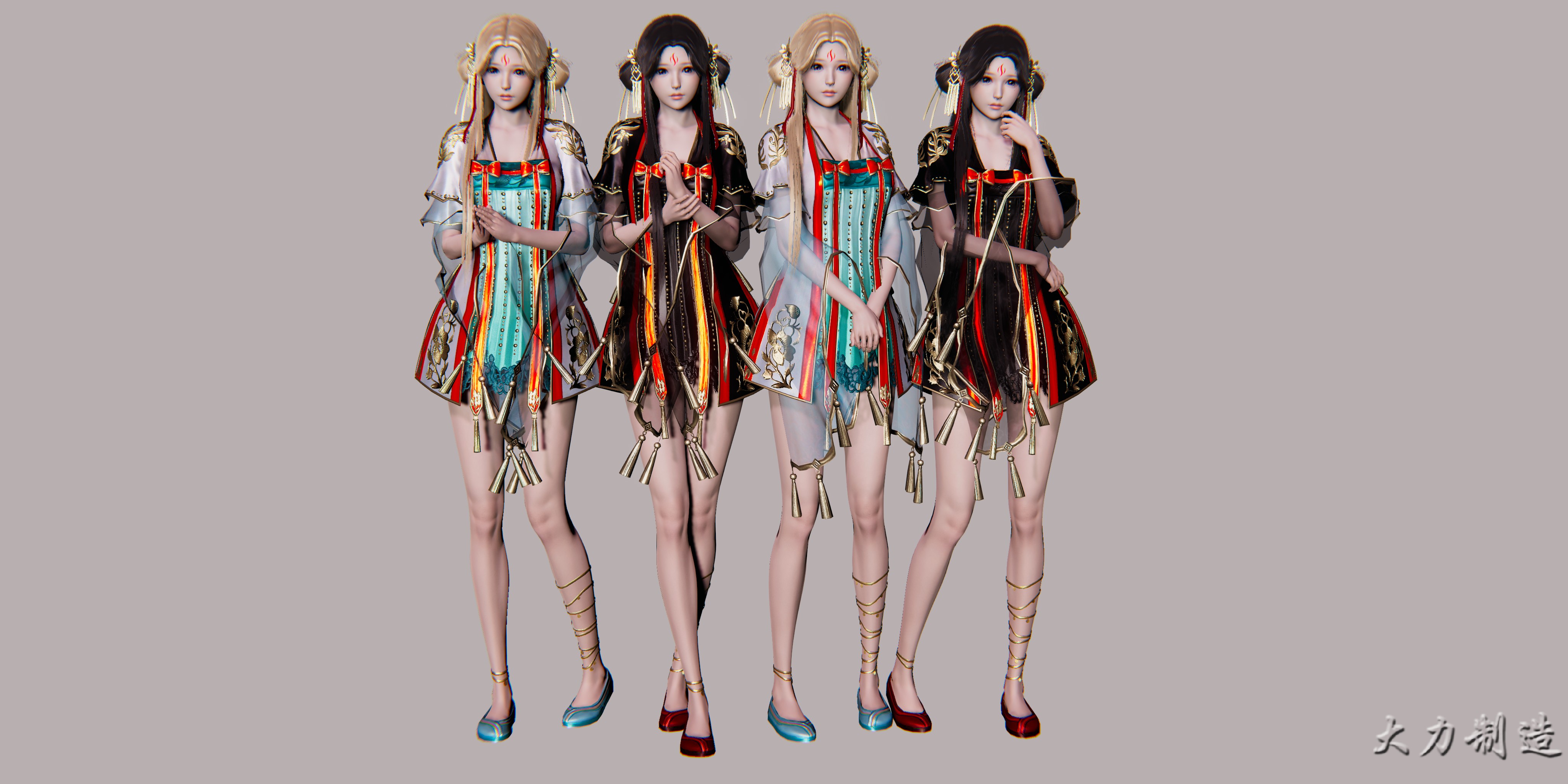 024 - HS2（HoneySelect2）+AI（AI-Syoujyo）MOD-大力-随云-新 附带模特