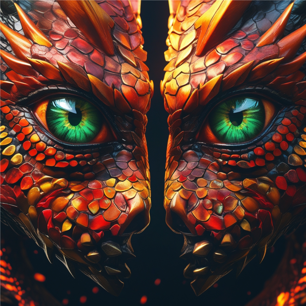 A pair of dragon eyes 02
