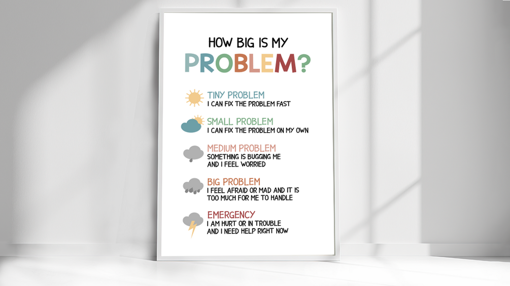 How Big is My Problem? Poster to Grow and Learn