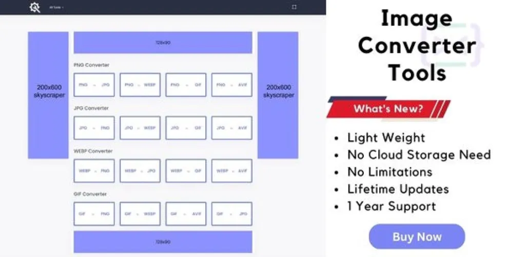 Image Converter Tools PHP Script