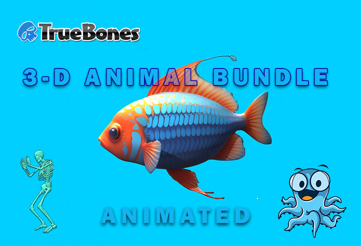 REMINDER: FREE Animated Animals BUNDLED 3-D Dataset Pak - Truebones ...