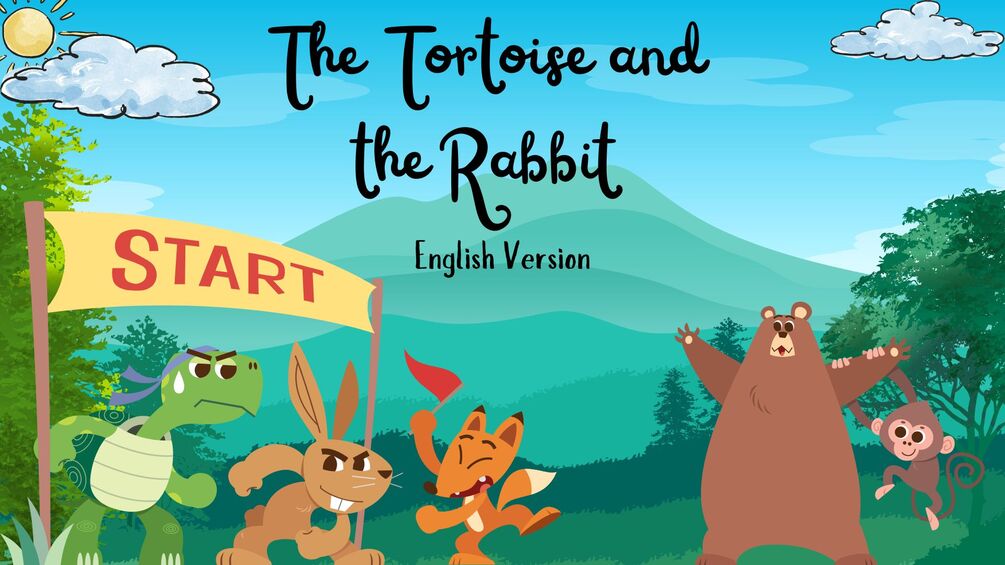 The Rabbit and the Tortoise Fable Stories (Images and Videos)