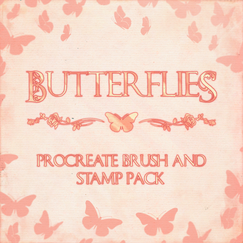 Butterfly Procreate Brush Set