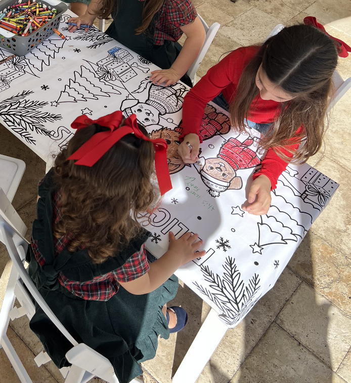 Felices Fiestas or Feliz Navidad Coloring Page