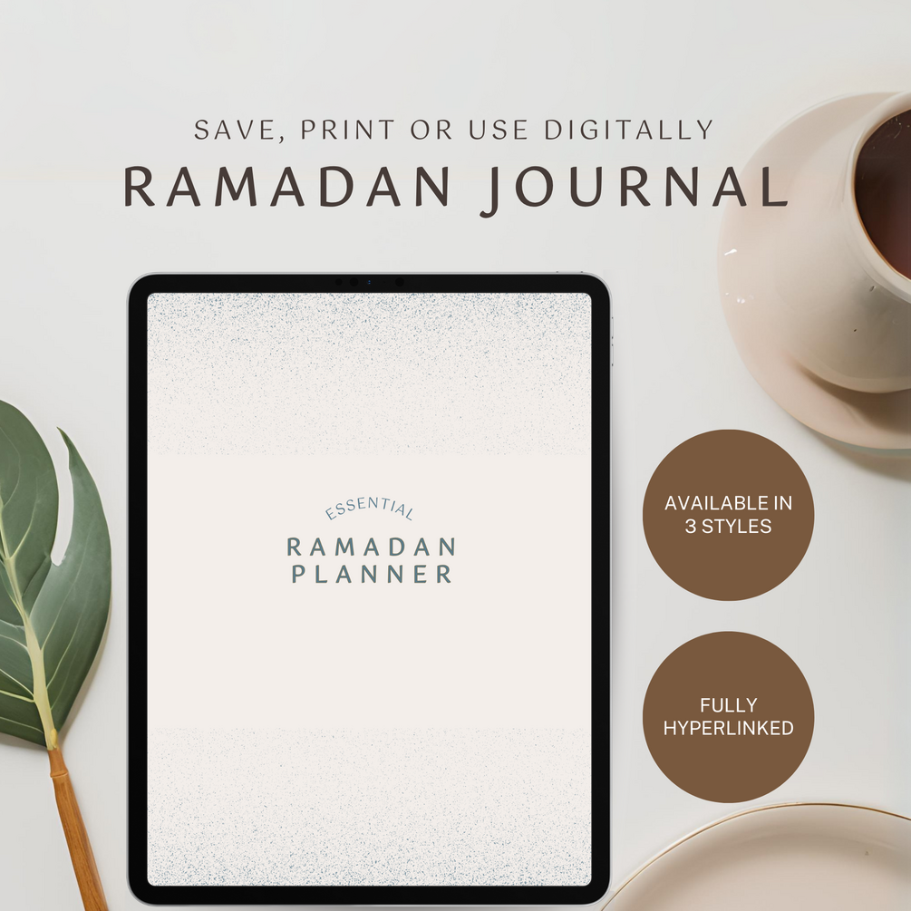 2025 Ramadan Journal - Ramadhan Planner - Daily Islamic Planner - Quran ...