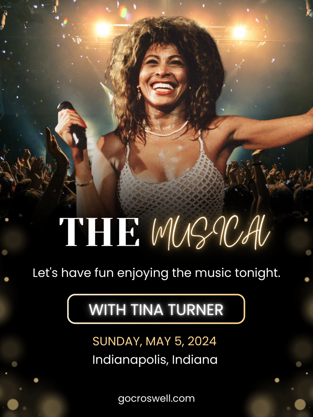 Joyful Sunday Night with Tina Turner: Indianapolis Spectacular