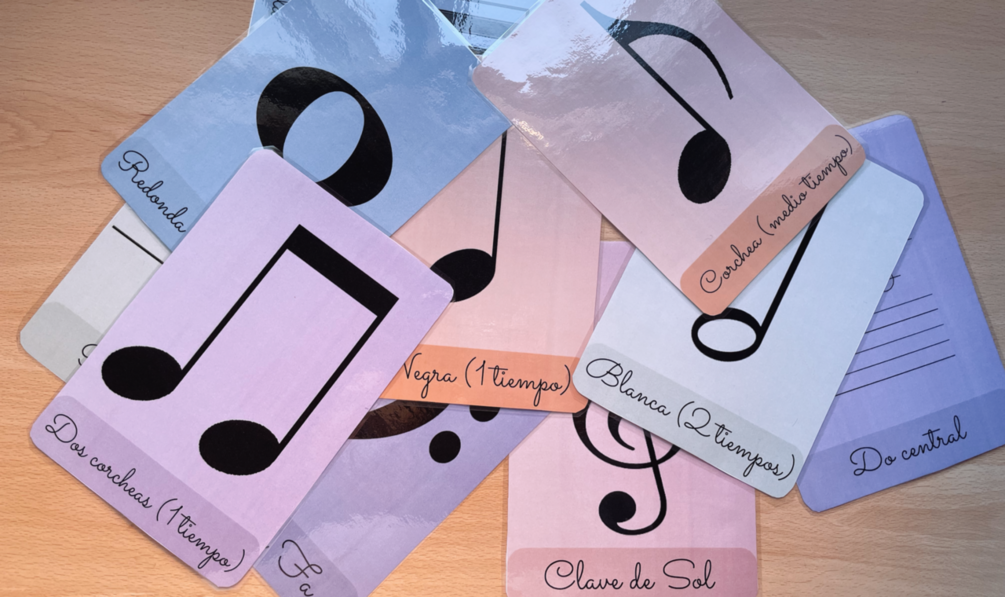 ¡Tarjetas musicales!