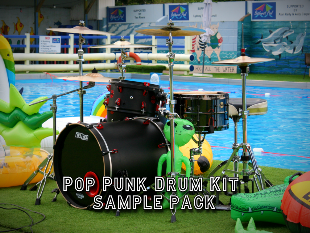 Pop Punk Drum Kit Sample Pack