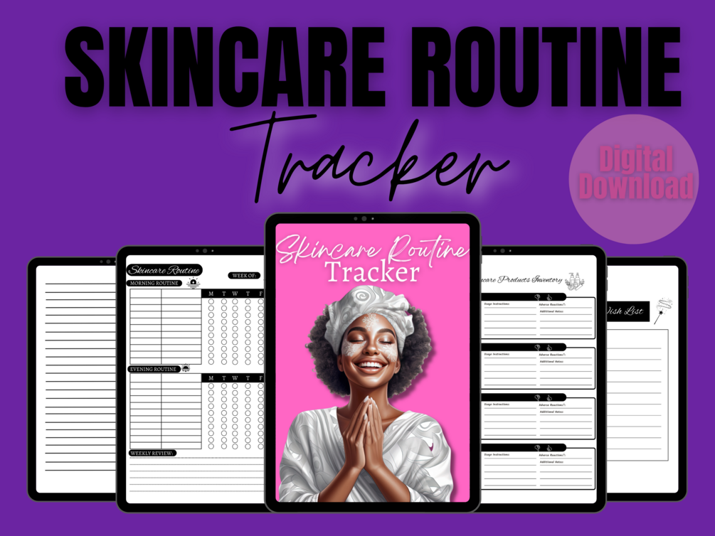 Weekly Skincare Routine Tracker