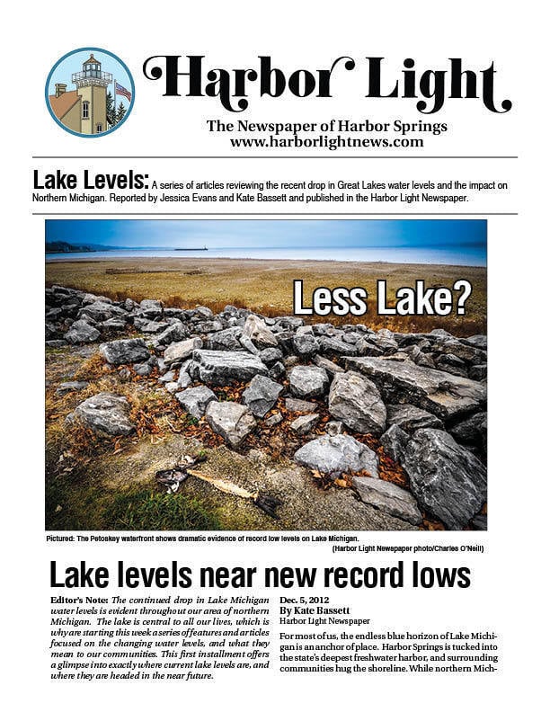 Harbor Light Newspaper Reprints: Lake Levels