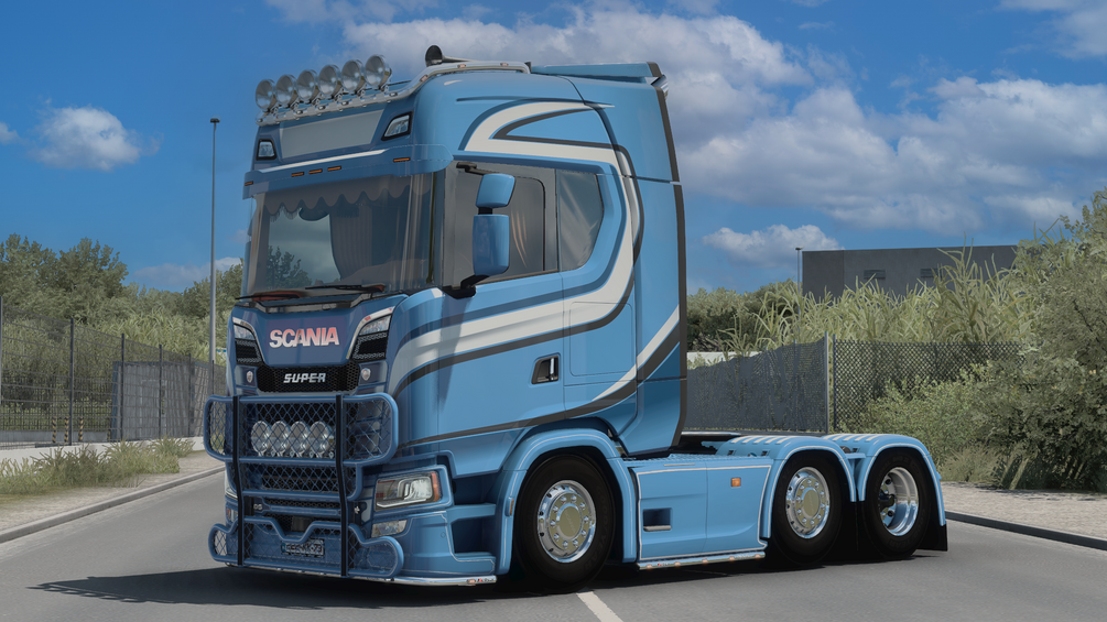light blue ng with airbrush