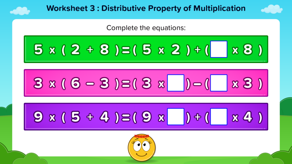 Distributive Property of Multiplication : Math Comic Book 45 for Kids ...
