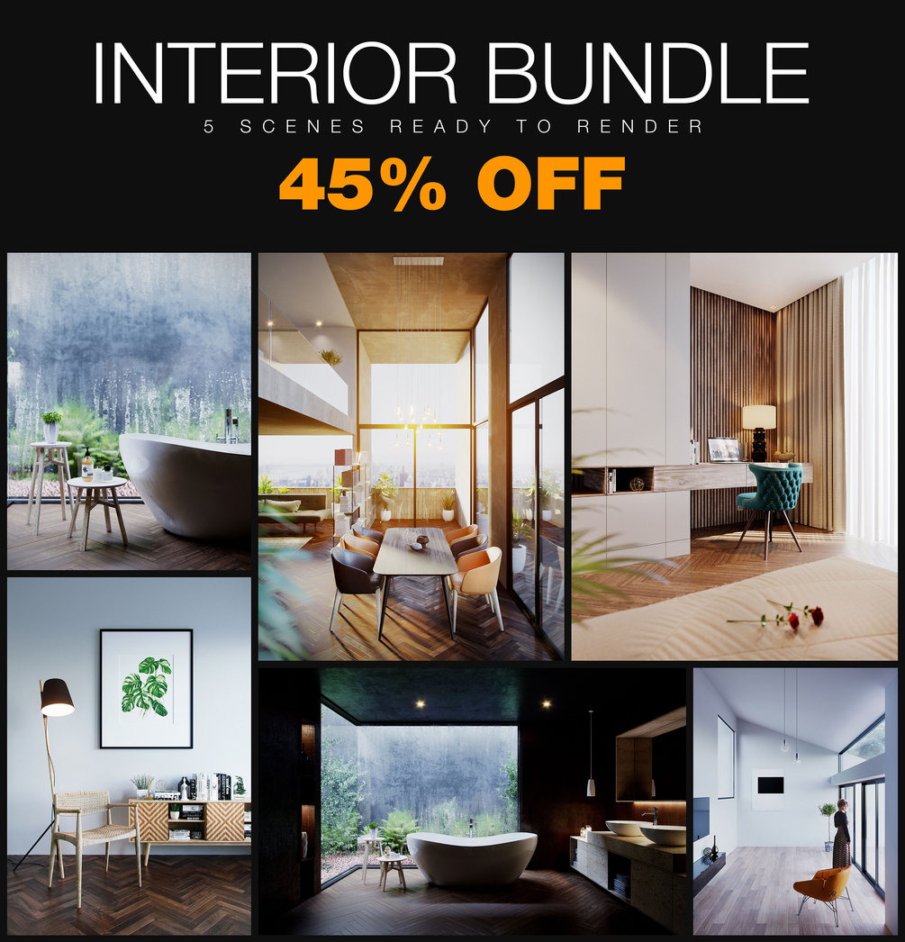 Interior Bundle - Cinema 4D & Corona Renderer