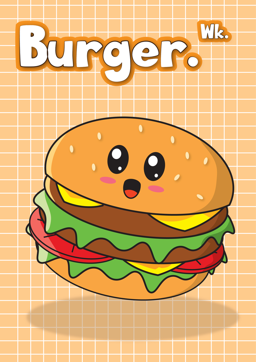 Mouthwatering Cartoon Burger Vector Design! 🍔