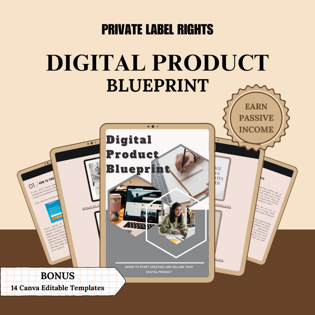 Digital Product Blueprint || Private Label Rights